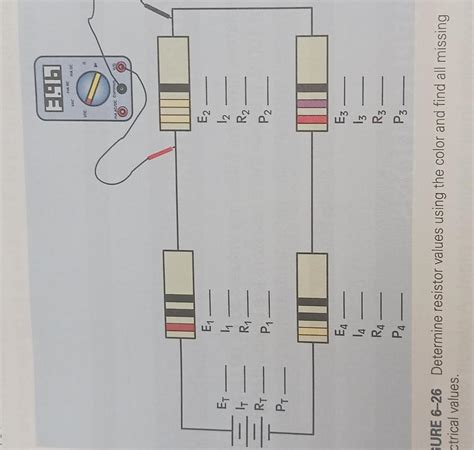 Solved URE Determine Resistor Values Using The Color Chegg Com