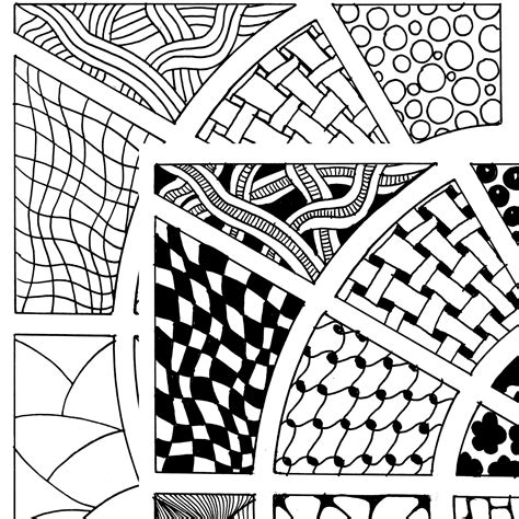 Zentangle Patterns Templates Zentangle Art Practice And Art Therapy Zentangle Training