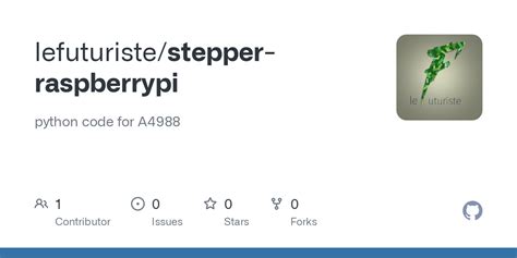 Github Lefuturistestepper Raspberrypi Python Code For A4988