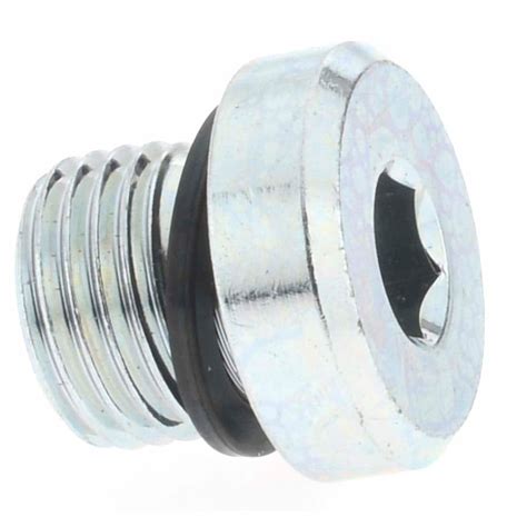Parker Flareless Bite Type Tube Plug M10 X 1 Metric Steel Msc Direct