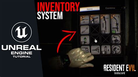How to Make An Inventory System in Unreal Engine 5 | Resident Evil & Horror Game Mechanic - YouTube