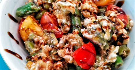 Тушеная фасоль с трюфельным и бальзамическим соусами, пошаговый рецепт ...