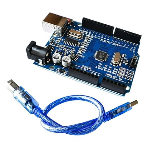 Placa De Desarrollo Uno R3 Atmega328p Ch340atega16u2 Placa Controladora Para Arduino Walmart