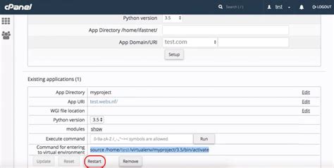 راه اندازی Python Django در Cpanel مقالات آموزشی فناوارن شبکه سینداد
