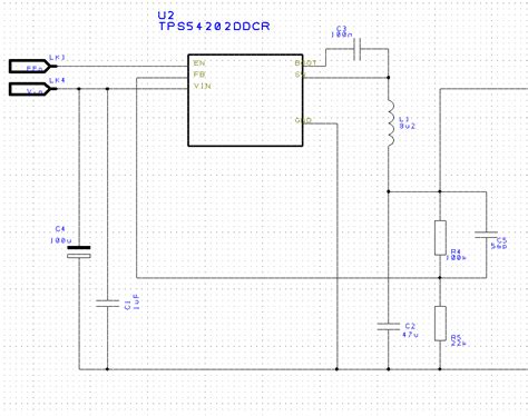 Buck Converter Incorrect Output Voltage From Tps54202 Electrical