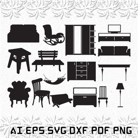 Furniture Svg Furnitures Svg Wood Svg Cute Nature Svg Inspire