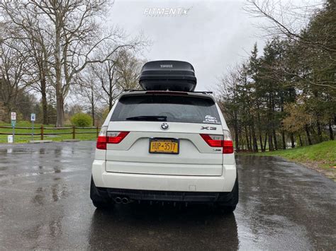 2008 Bmw X3 3 0si With 18x8 5 Bbs Rs And Cooper 235x50 On Lowering