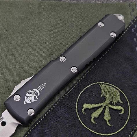 Microtech Ultratech Warhound Stonewash Standard 119w 10s Serial 001