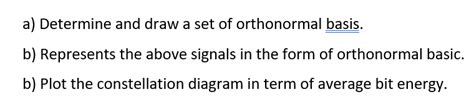 solved a determine and draw a set of orthonormal basis
