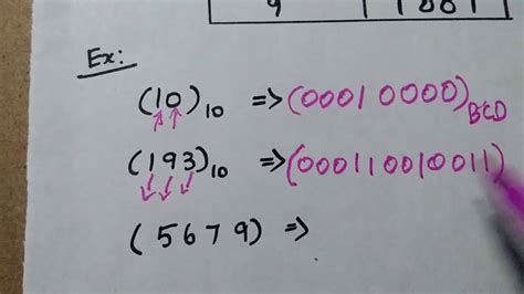 binary coded decimal system bcd bcd addition youtube