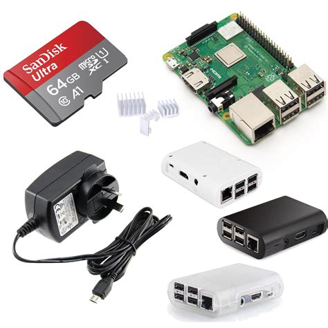 Raspberry Pi 3 B Kit Stem Element14 Completo 64gb ⋆ Starware