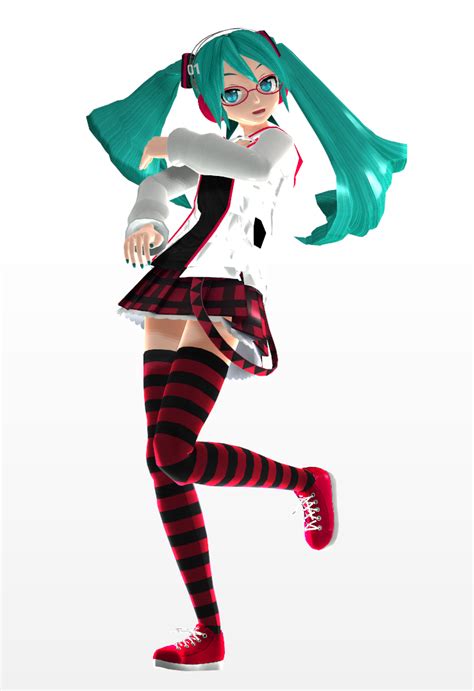 (cache) Tda Miku Append : WIP ver1.01 - DL Improved model by ~TOUKO-P on deviantART