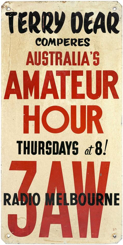 Australias Amateur Hour National Film And Sound Archive Of Australia