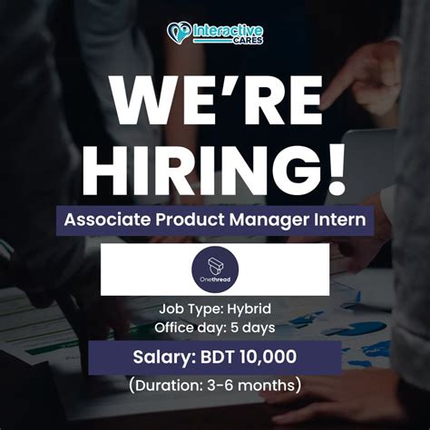 interactive cares on linkedin onethread is hiring 🔹 position