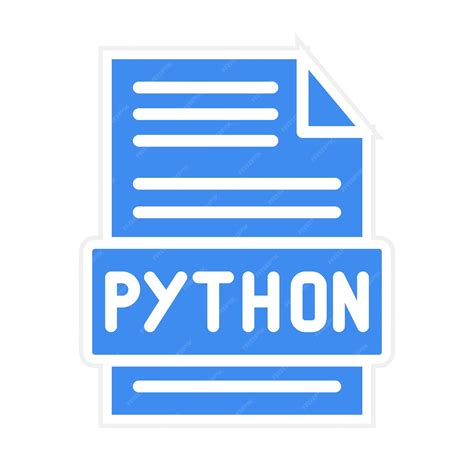 Premium Vector Python Icon Vector Image Can Be Used For Data Science
