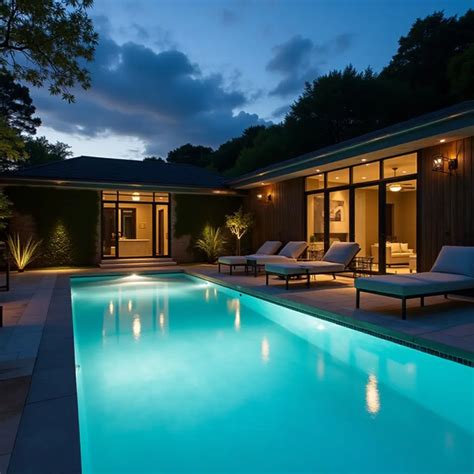 20 Creative Ways To Use Lighting In Pool Areas Maggie Meadow Home