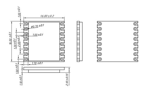 Llcc68 Lora Module 868 915 Fcc Ce Certified Lora Cc68 C1 G Nicerf