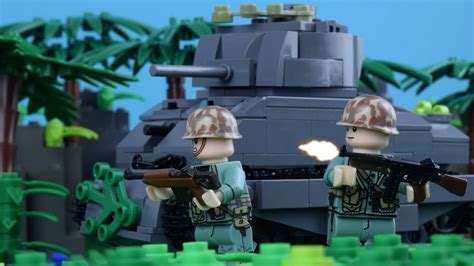 Lego Ww2 Pacific Battle Of Peleliu Youtube