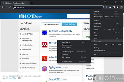 UnGoogled Chromium Screenshots