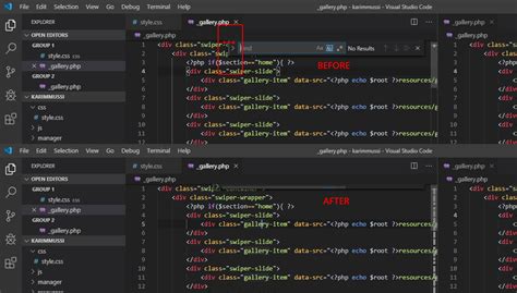 The Search Bar Disappears Since V Issue Microsoft Vscode GitHub