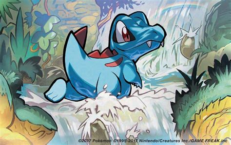 Totodile Cards And Artwork The Art Of Pokémon