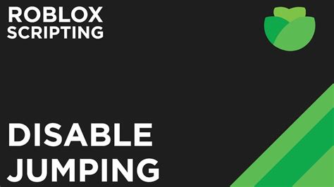 How To Disable Jumping In Roblox Youtube