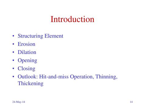 Ppt Morphological Operators For Image Processing Powerpoint Presentation Id813814