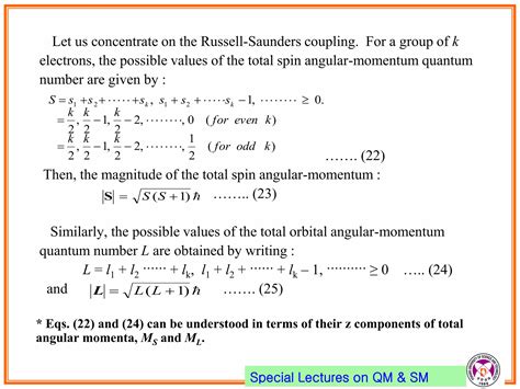10 Electron Spin And Angular Momentum Coupling Pdf