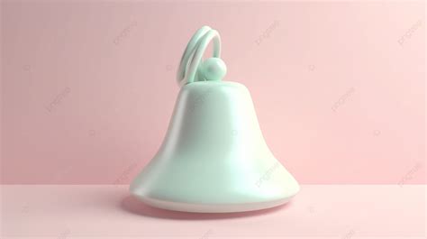 종 모양의 메시지 알림의 파스텔 컬러 3d 렌더링 그림 알림 벨 벨소리 이메일 3d 배경 일러스트 및 사진 무료 다운로드