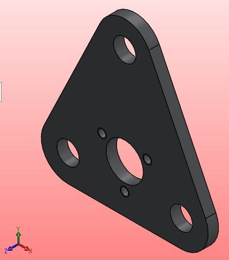 Support Plate For Hook Solidworks Model Thousands Of Free CAD Blocks