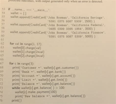 Solved Modify The Declaration Of The First Loop In The Class Below So