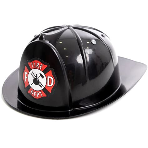Firefighter Hard Hat Black Mackite