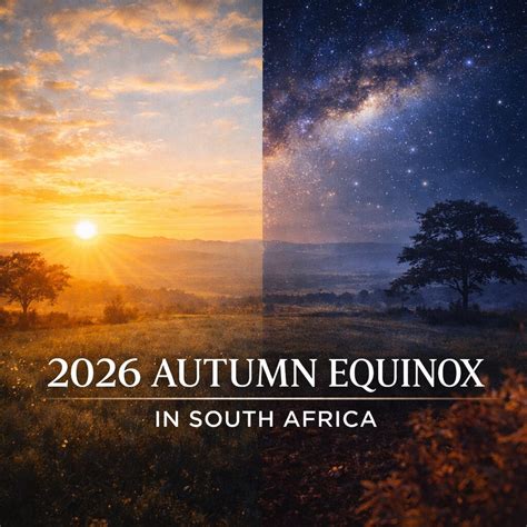 2026 Autumn Equinox In South Africa Exciting Guide