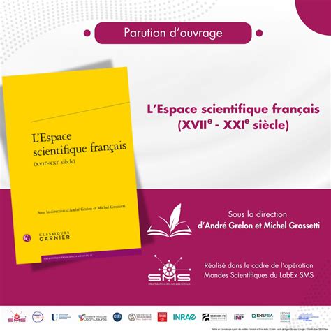 📚 Nouvelle Parution Douvrage Le Labex Sms A Le Plaisir De Vous Informer De La Parution De L
