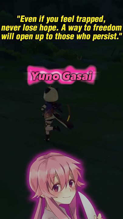 Mirai Nikki Quote