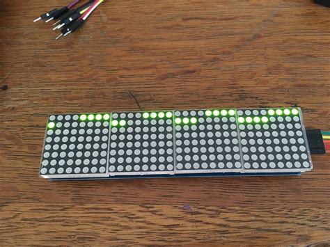 Control Multiple Max7219 With Nodejs Raspberry Pi Forums