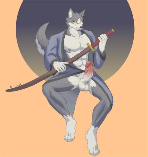Rule Fingers Abs Anthro Areola Balls Biped Canid Canine Canis Countershade Face