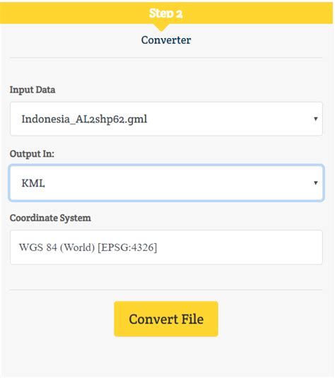 Convert GML To KML