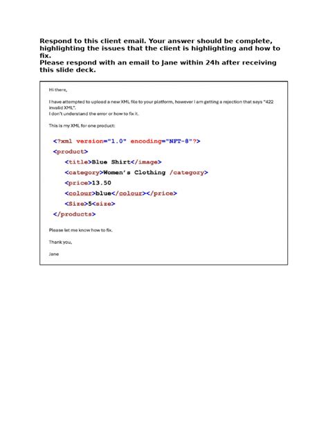 xml assessment v1 pdf