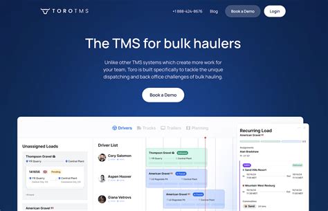 How To Choose The Best Tms Software For Carriers Top 7 Options Toro Tms