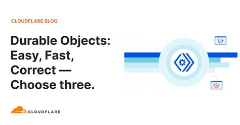 Durable Objects Easy Fast Correct — Choose Three