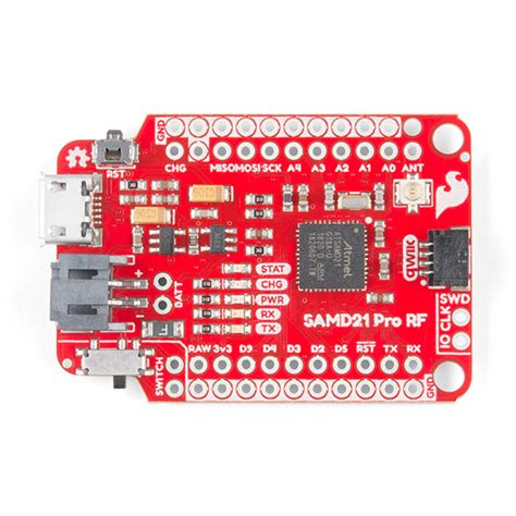 Sparkfun Samd21 Pro Rf Hookup Guide Sparkfun Learn