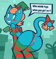 Post 5396209 Chipposter Christmas Katy Kat Parappa The Rapper Um