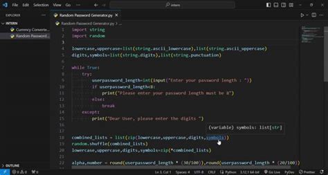 dinesh s on linkedin internship intern2024 pythonprogramming