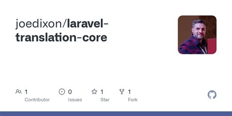 Github Joedixonlaravel Translation Core