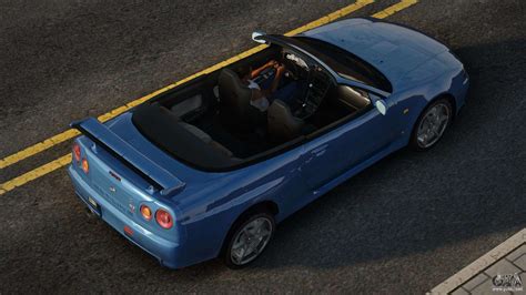 Nissan Skyline R34 Convertible For Gta San Andreas