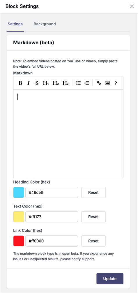 Markdown Content Block Huntress Product Support