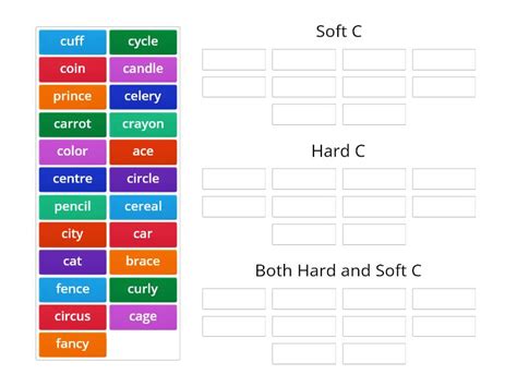 hard and soft c group sort