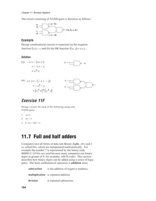 Discrete BOOLEAN ALGEBRA PDF Programming Languages Computing
