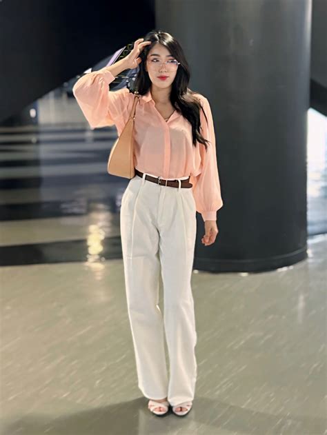 Sheer Blouse Outfit Ideas